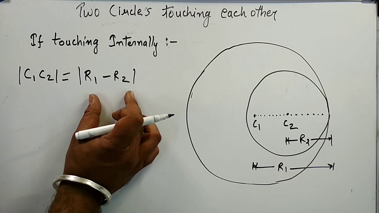 Circle Part 4 Circles Touching Internally And Externally And Position Circle Part 4 Circles Touching Internally And Externally And Position