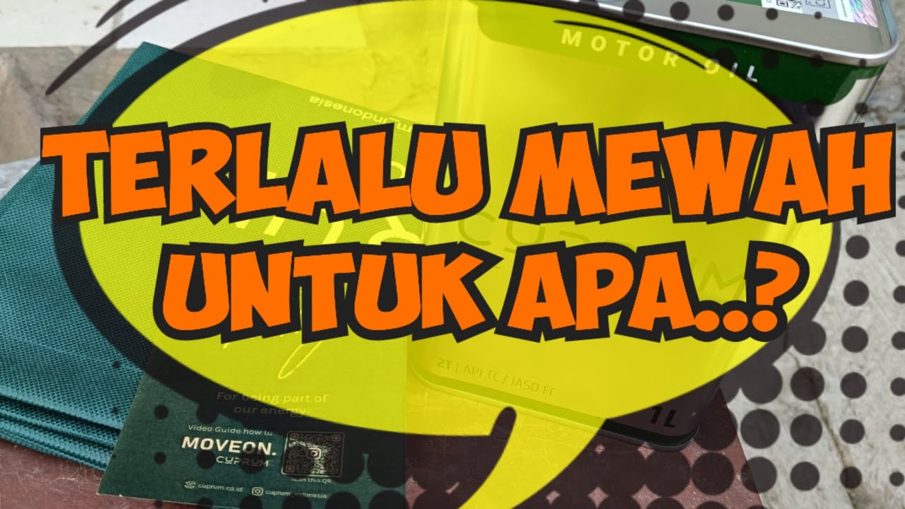 CUPRUM OIL 2T - unboxing - YouTube