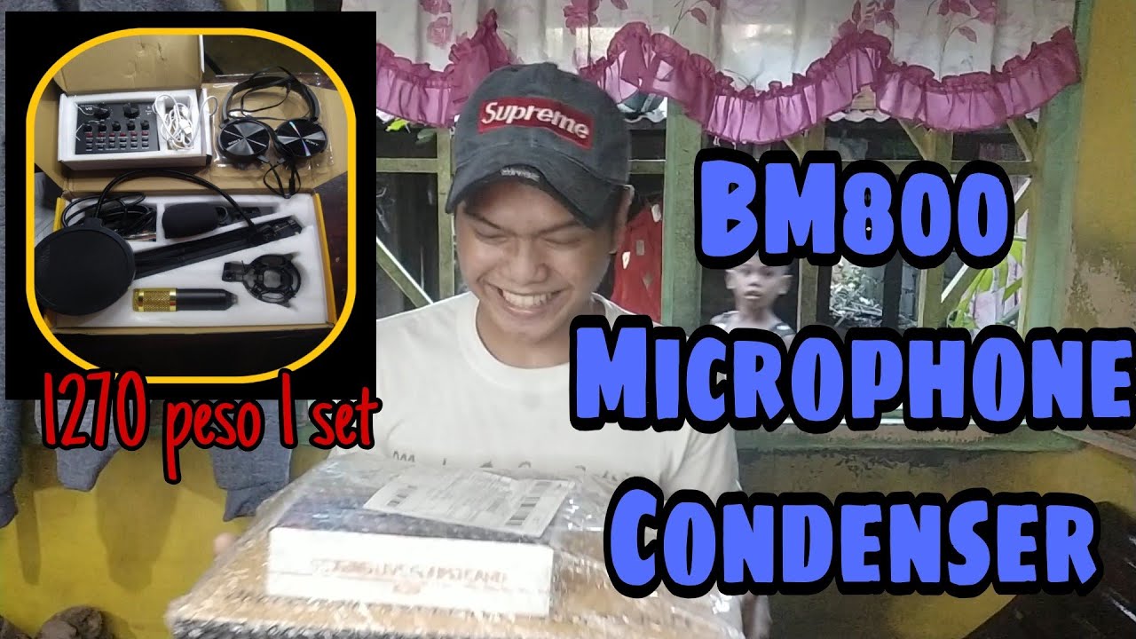 Whats inside the box? | 1270 peso price of BM 800 microphone condenser ...