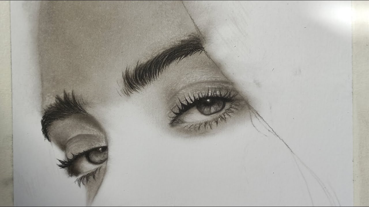 How to Draw Eyes, Eyebrows, and Forehead: Step-by-Step Guide Featuring ...