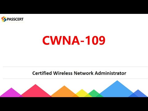 CWNA-109 Certified Wireless Network Administrator Dumps - YouTube