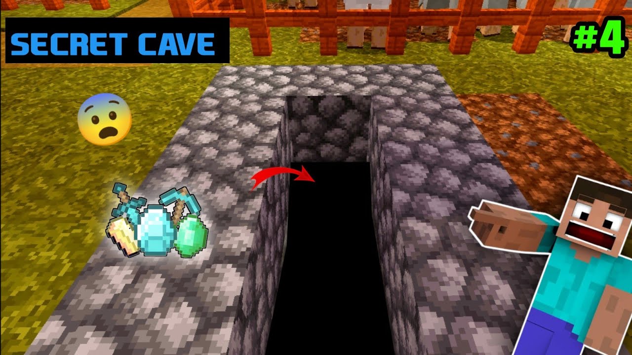 i found secret cave | Minecraft Gameplay | - YouTube