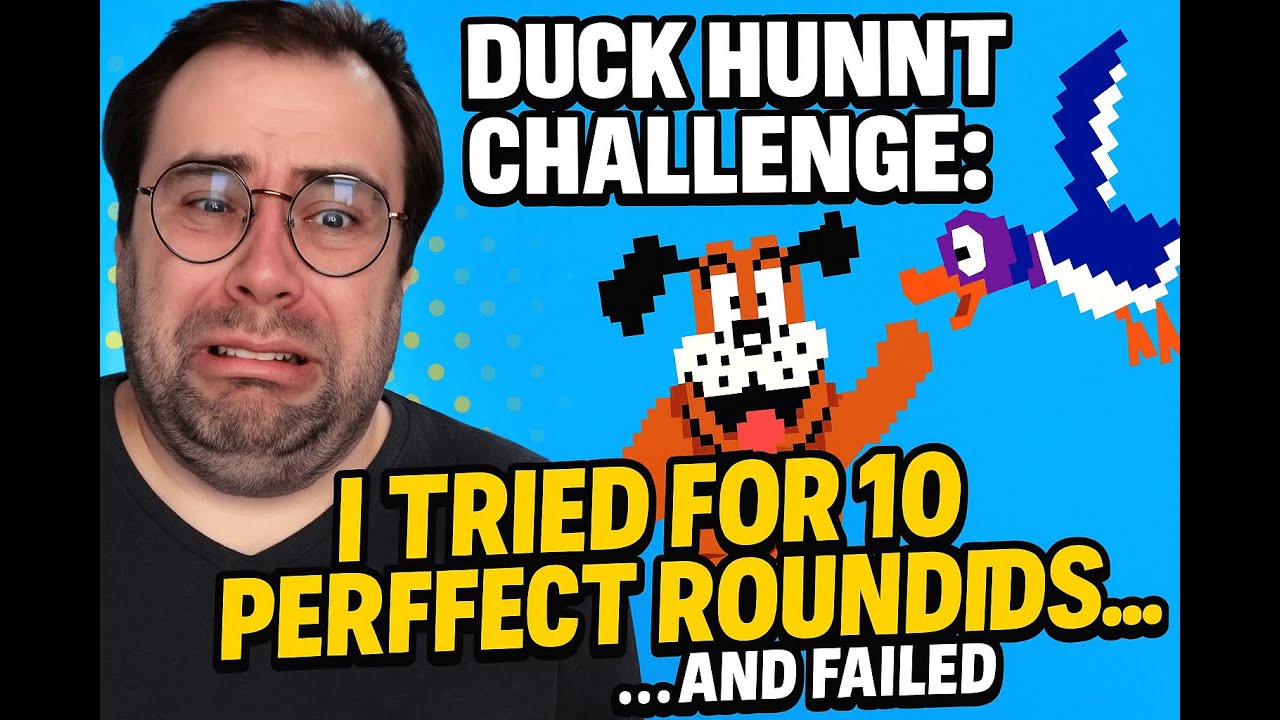 Duck Hunt Challenge: I Tried for 10 Perfect Rounds… and Failed - YouTube