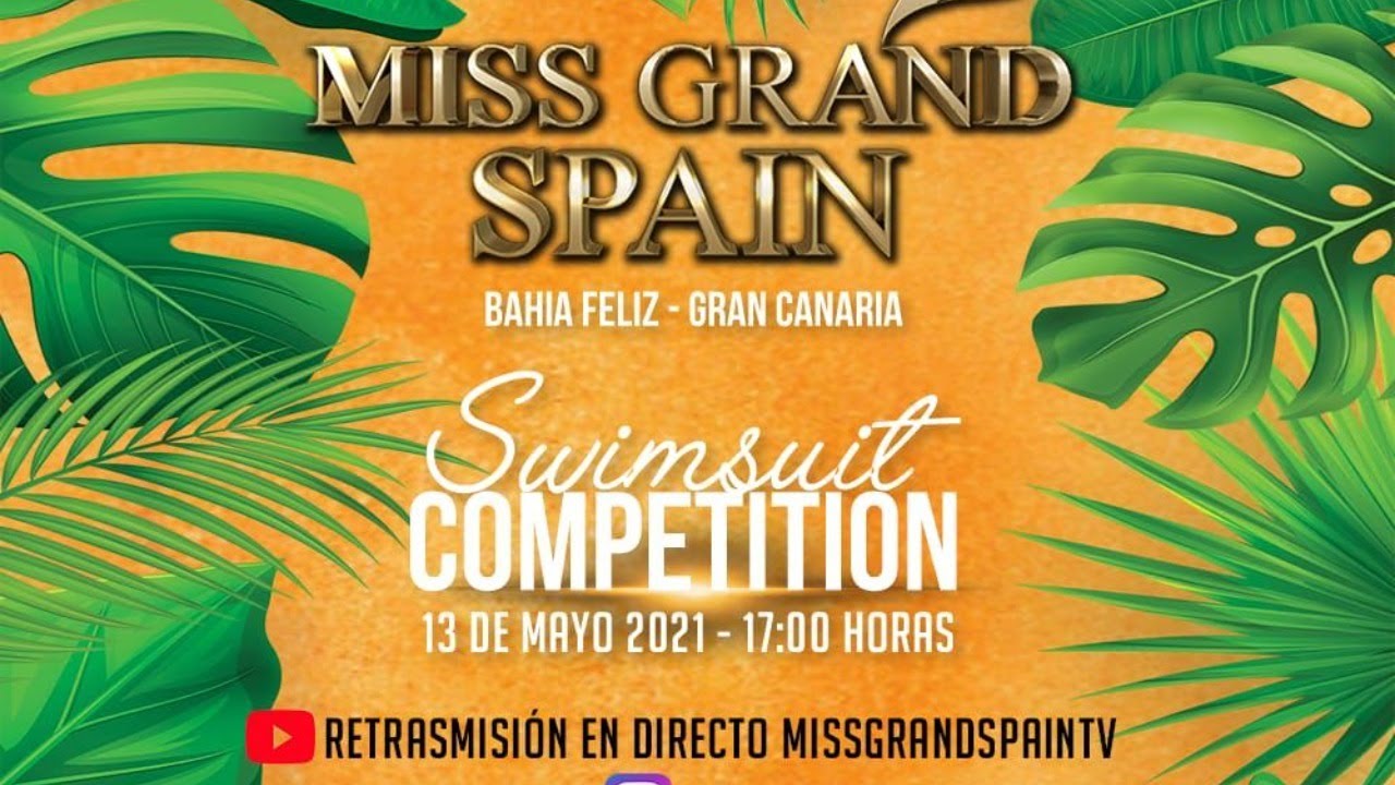 SWIMSUIT COMPETITION MISS GRAND SPAIN 2021 - YouTube