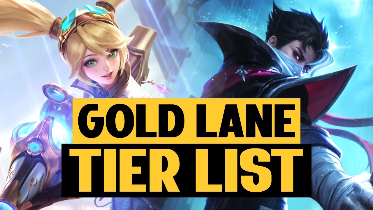 EVERY GOLD LANER Ranked for SOLO-Q (Early S35) - Mobile Legends - YouTube