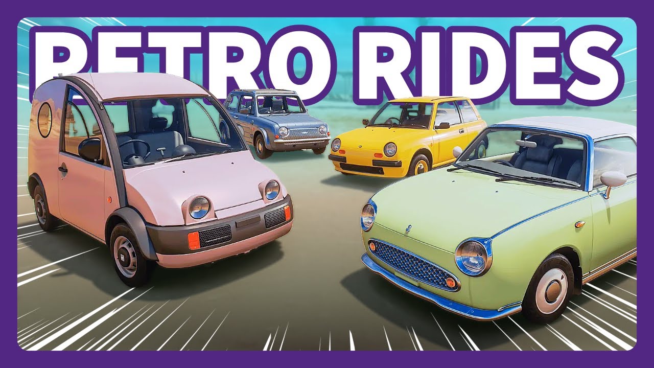 RETRO RIDES: New Nissan Retro Rides Car Pack First Look, Upgrades ...