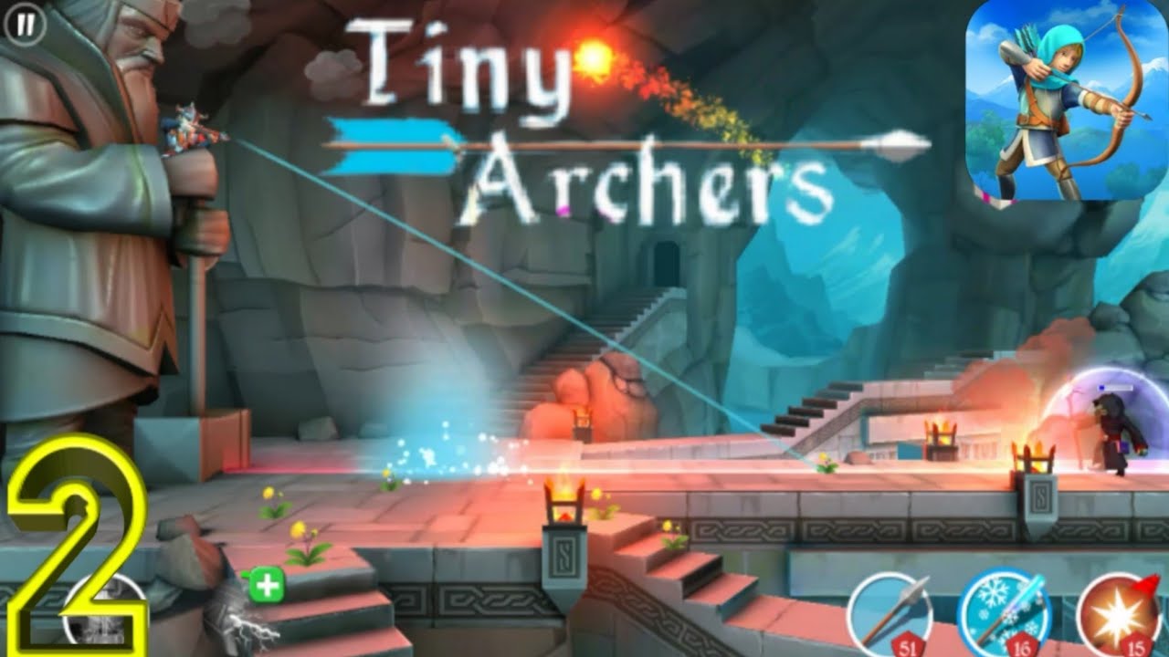 TINY ARCHER| Android Gameplay| Walkthrough Part-2 - YouTube