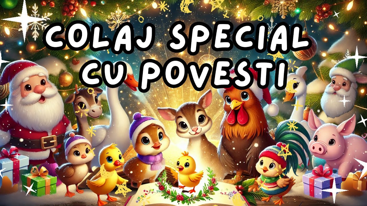 Colaj Special de Iarnă POVEŞTI FERMECATE PENTRU COPII - #povesti # ...