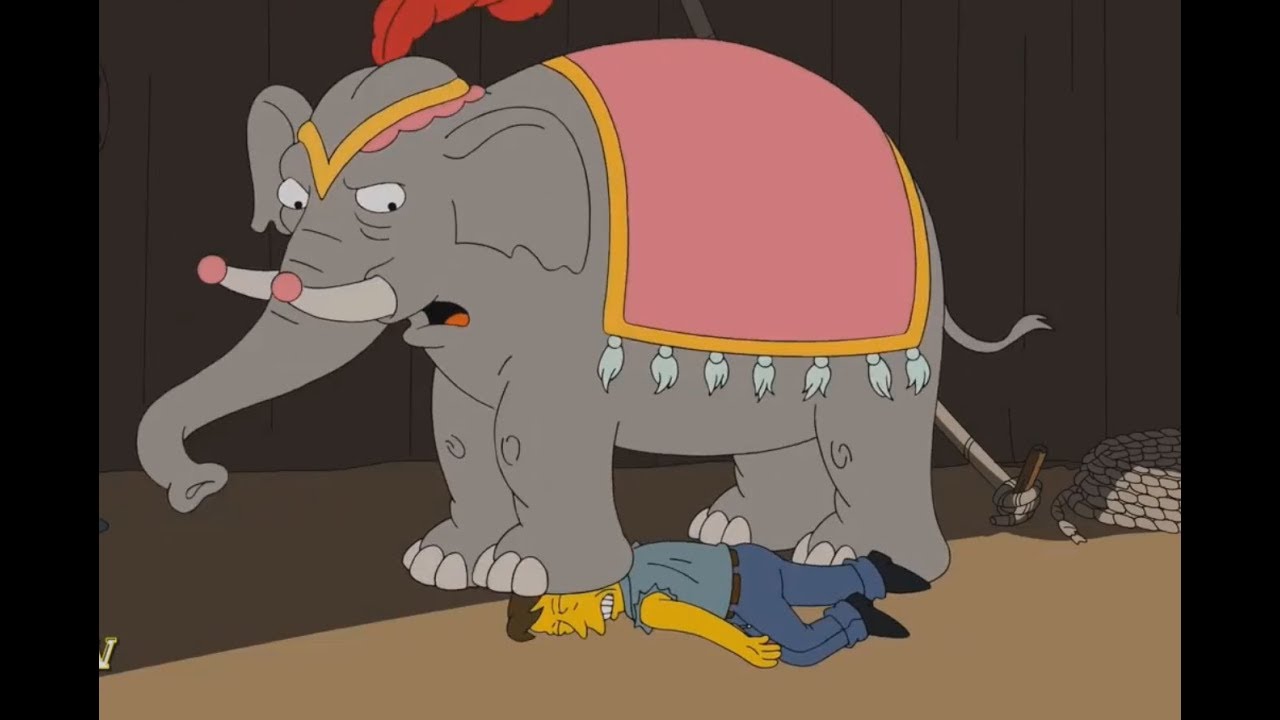 The Simpsons -The End Of A Circus ! - YouTube