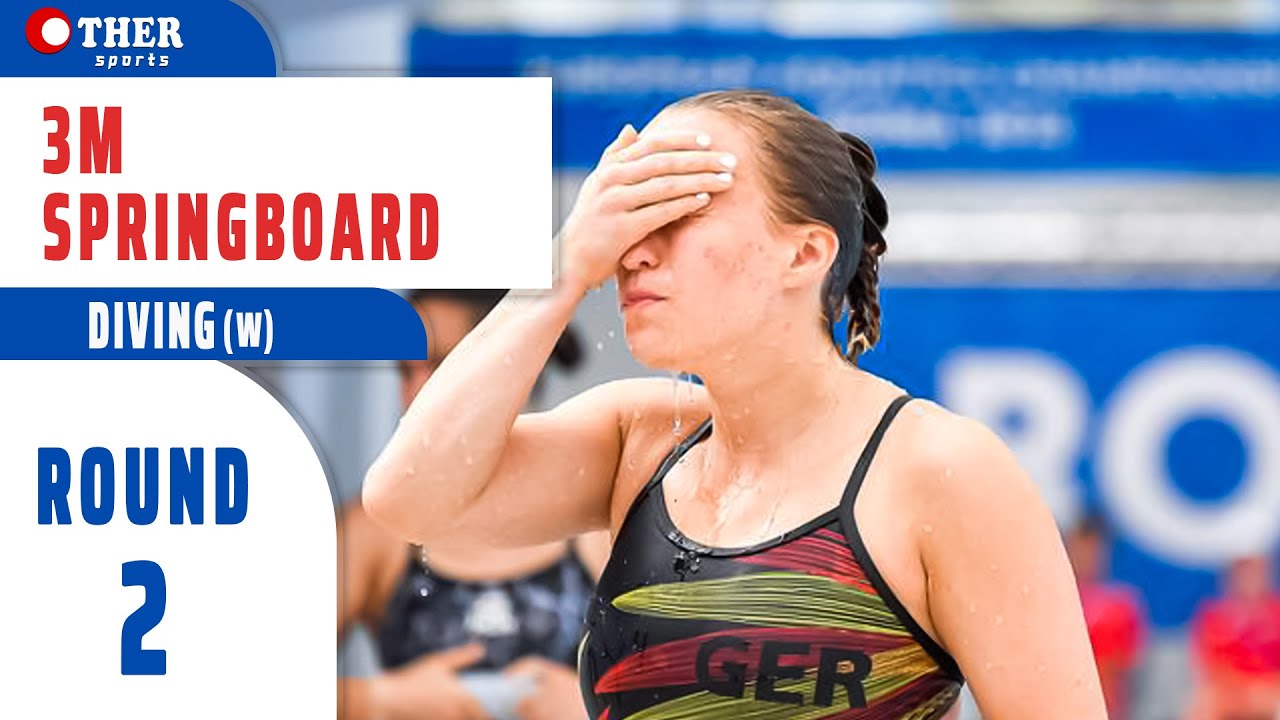 Women's 3m Springboard Diving - Round 2 Highlights | Roma 2022 - YouTube