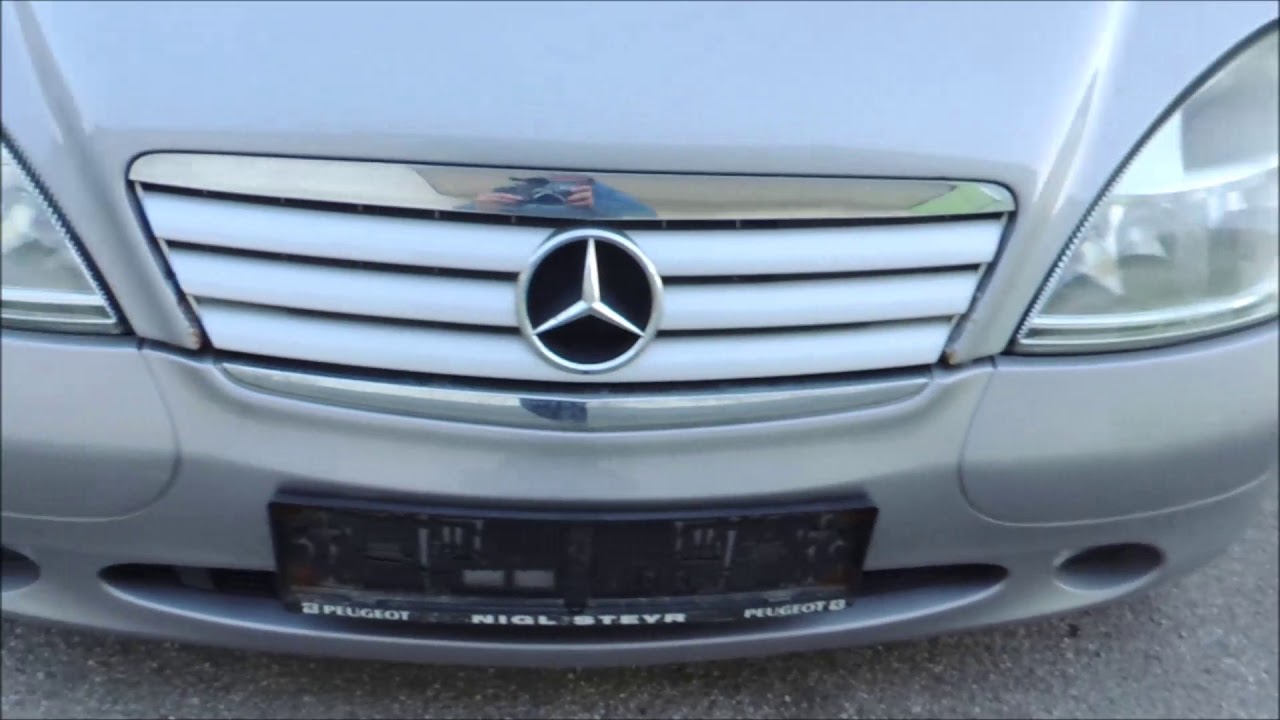 Mercedes Benz A140 Halbautomatik - YouTube