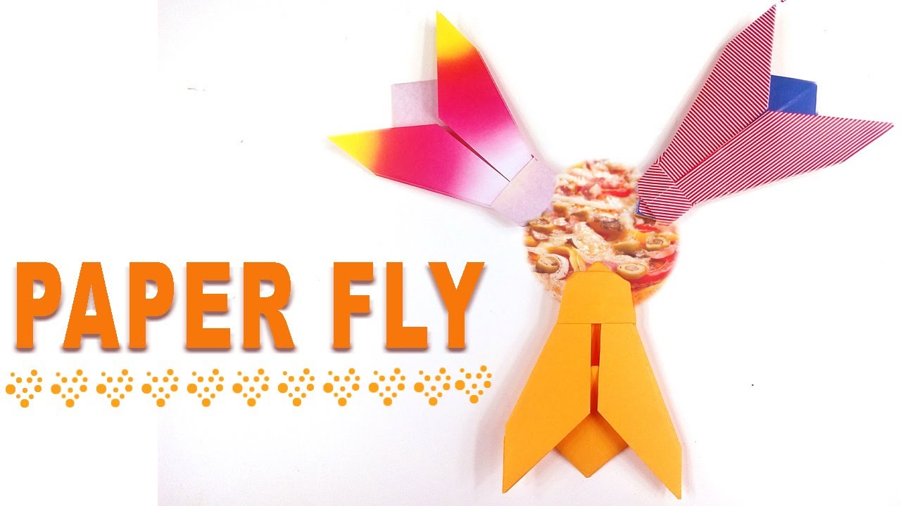 Make Paper Origami Fly - Paper Crafts - Makeators #41 - YouTube