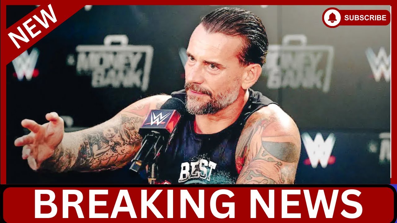 WWE BREAKING NEWS: Huge Announcement on CM Punk Today - You Won't ...