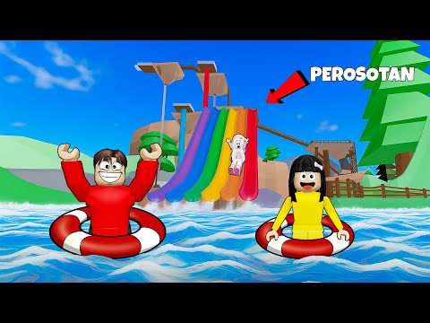 Yuta Mio Dan Baby Celine Mandi Di Kolam Renang Terbesar Di Roblox | ROBLOX