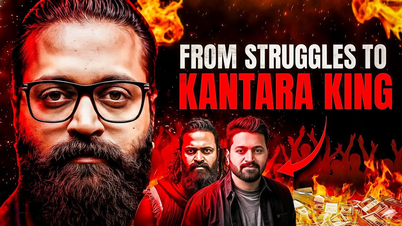 Rishabh Shetty: From Struggles to Kantara King 🔥 | The Real Story ...