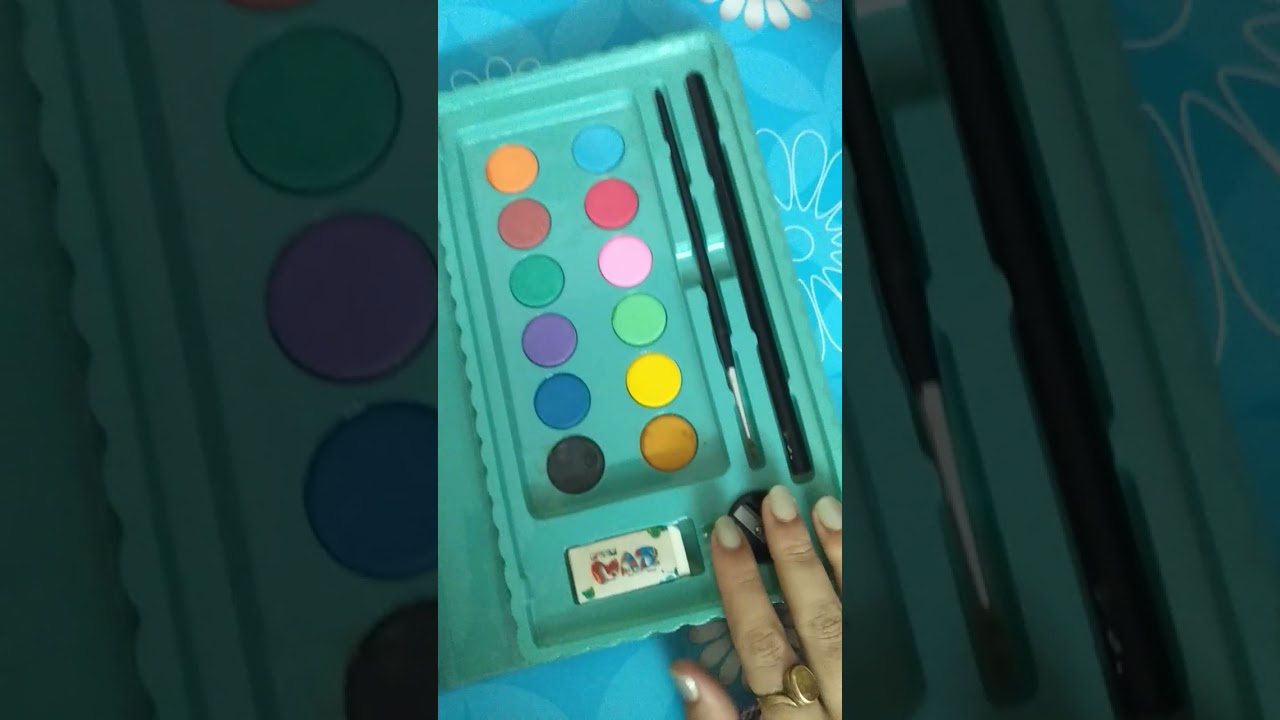 My color box for DIY | Art set | All colors kid set#colorbox #diy #art ...