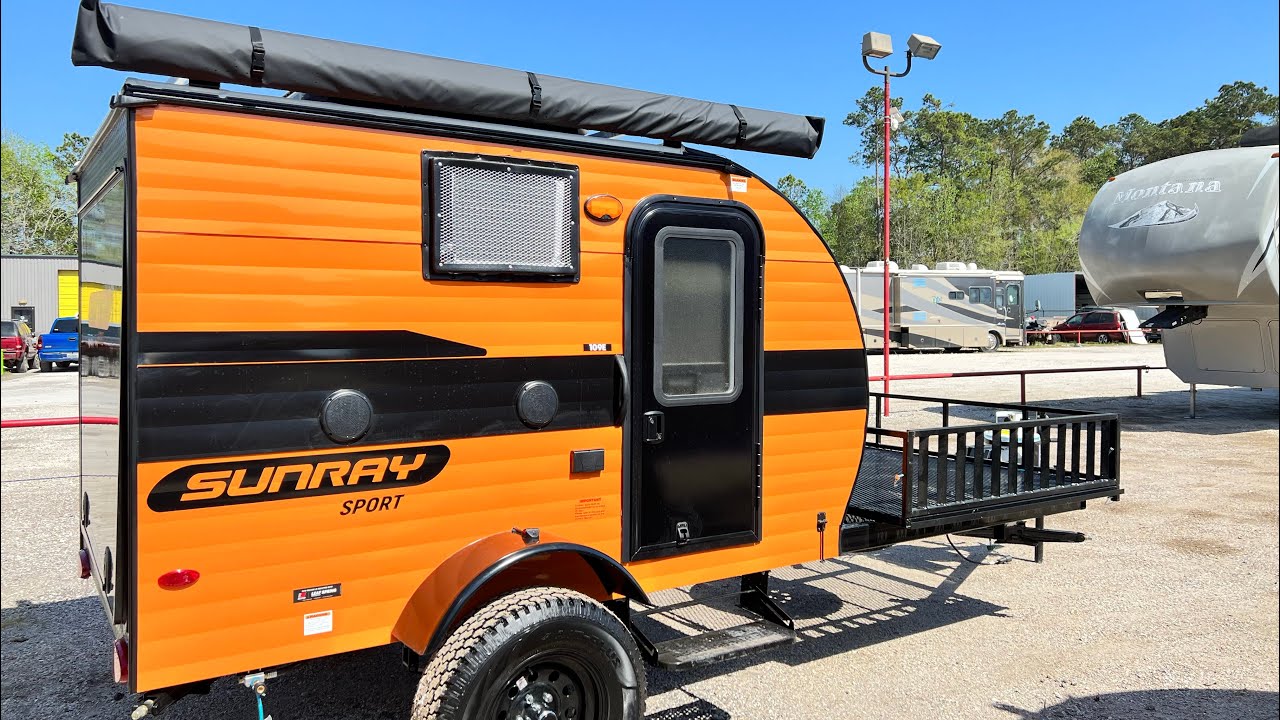 Walkthrough of our new 2022 SunRay sport 109E - YouTube