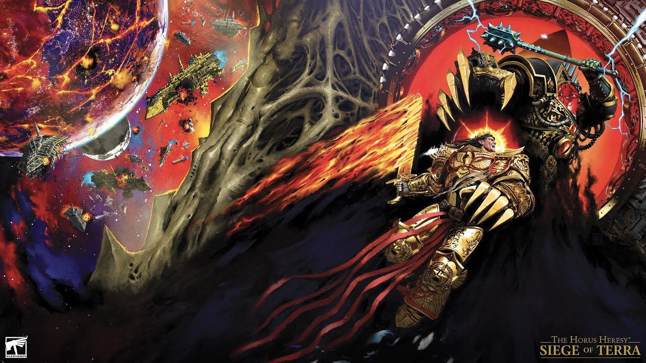 I am here, Horus Lupercal, and for you, I am the end and the death ...