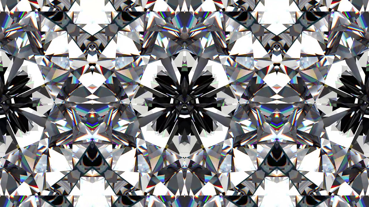 Diamond texture moving background loop animation - YouTube
