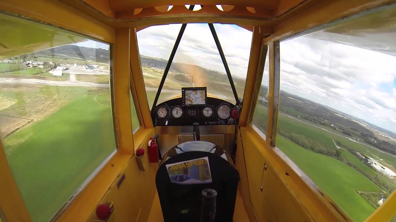 PIPER HANGAR 9 GOPRO ONBOARD - YouTube