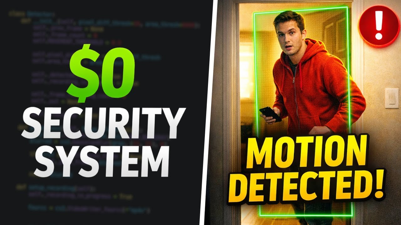 The $0 Home Security System - YouTube