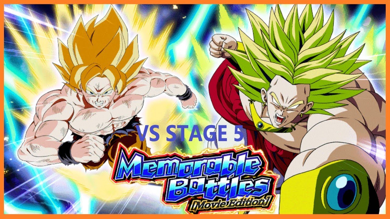 Stage 5 vs Goku (Memorable Battles Movie edition) - YouTube