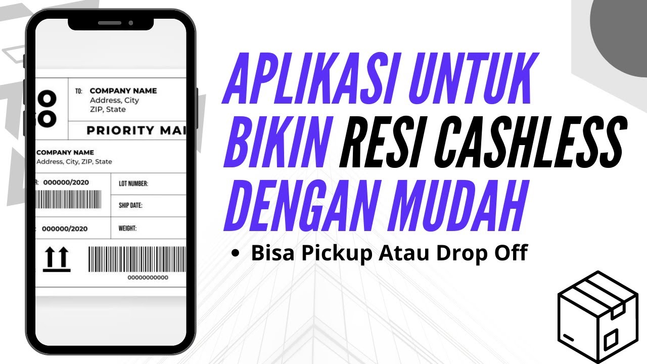 Cara Bikin Resi Cashless Sendiri Praktis Banget Pakai Aplikasi Satu Ini ...