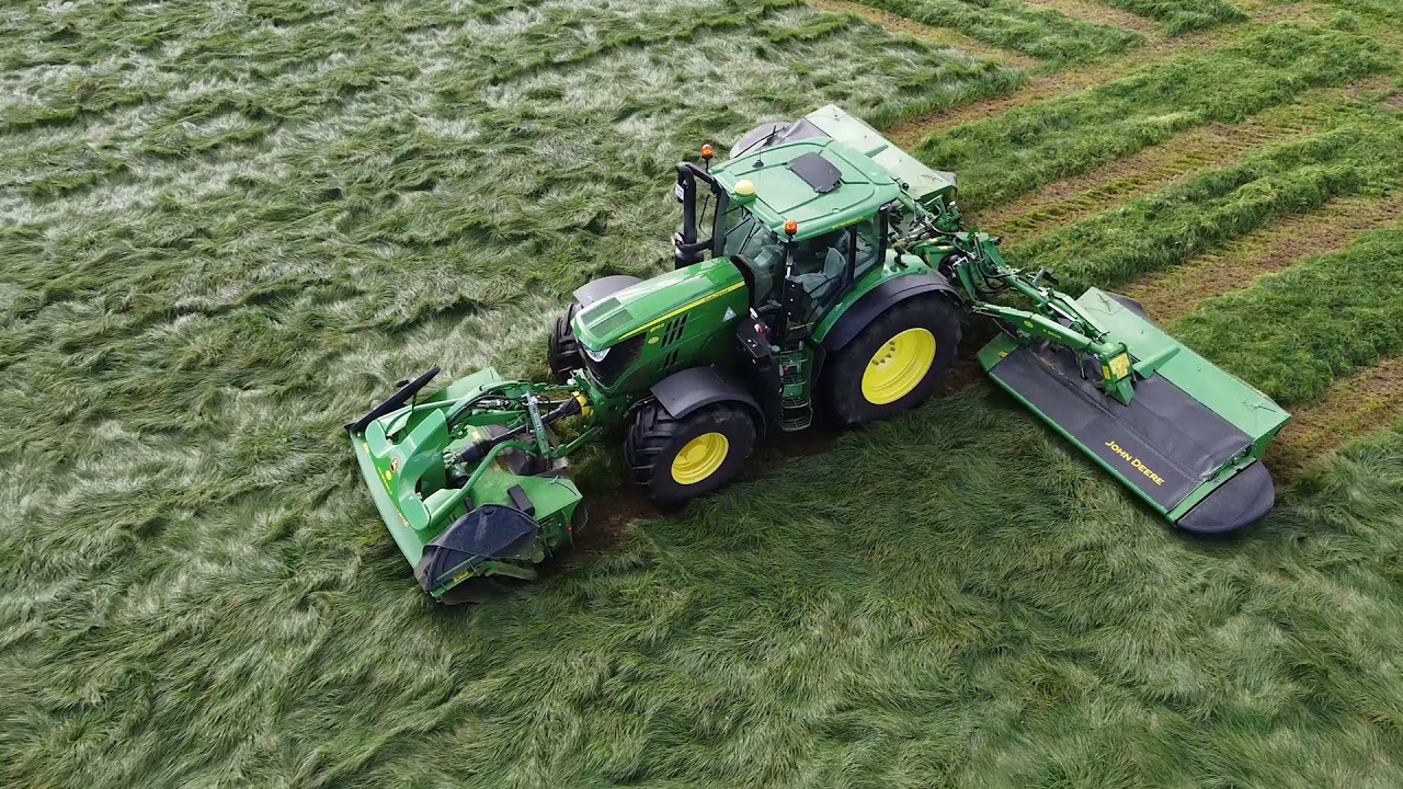 Silage 2021 Mowing Silage First Cut Silage 2021 Triple John Deere ...
