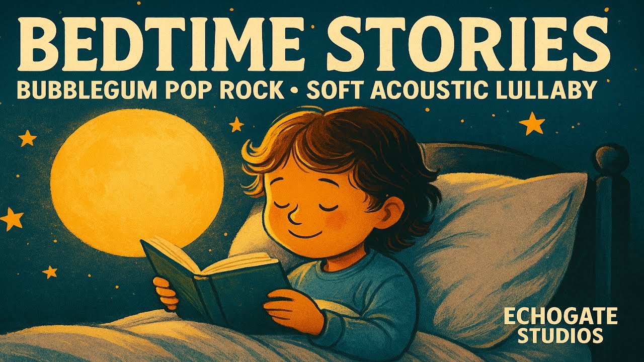 Bedtime Stories | Bubblegum Pop Rock | Soft Acoustic Lullaby | EchoGate ...