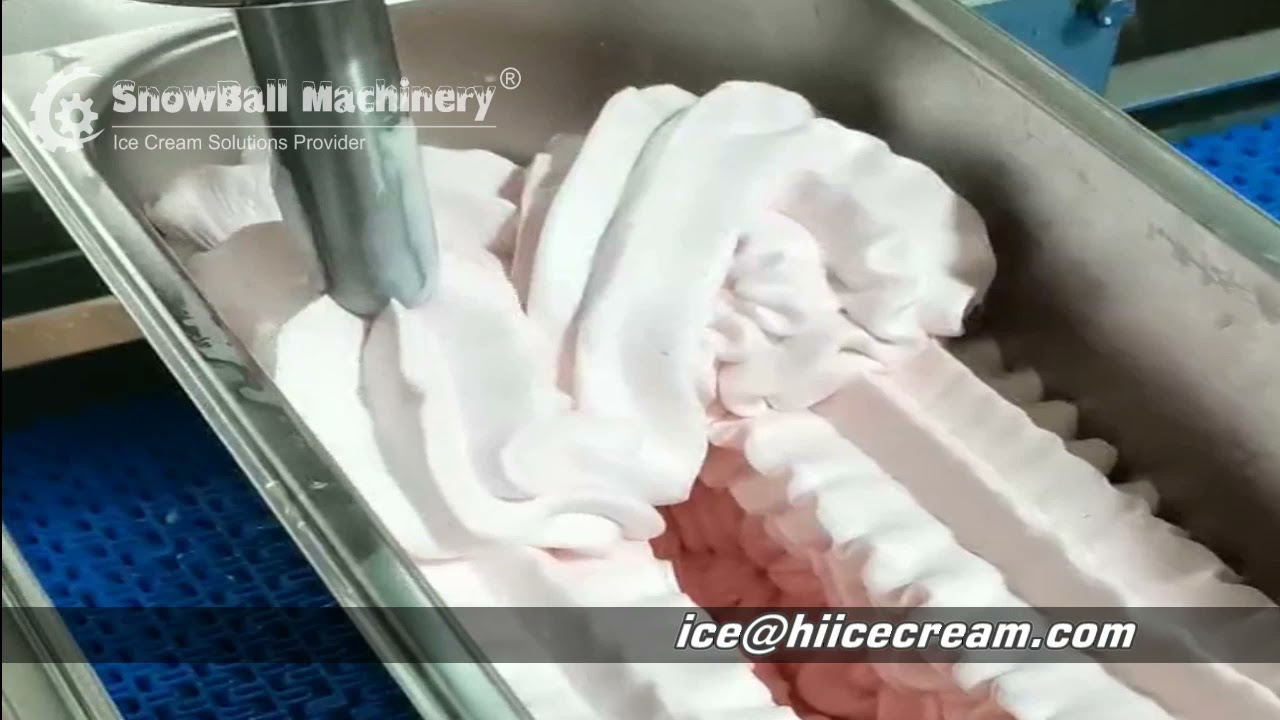 robot based automatic ice cream filler robotic ice cream filling ...