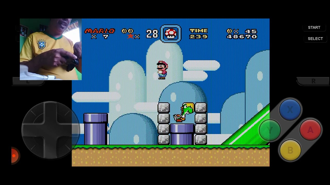 clássico do super Nintendo super Mario word - YouTube