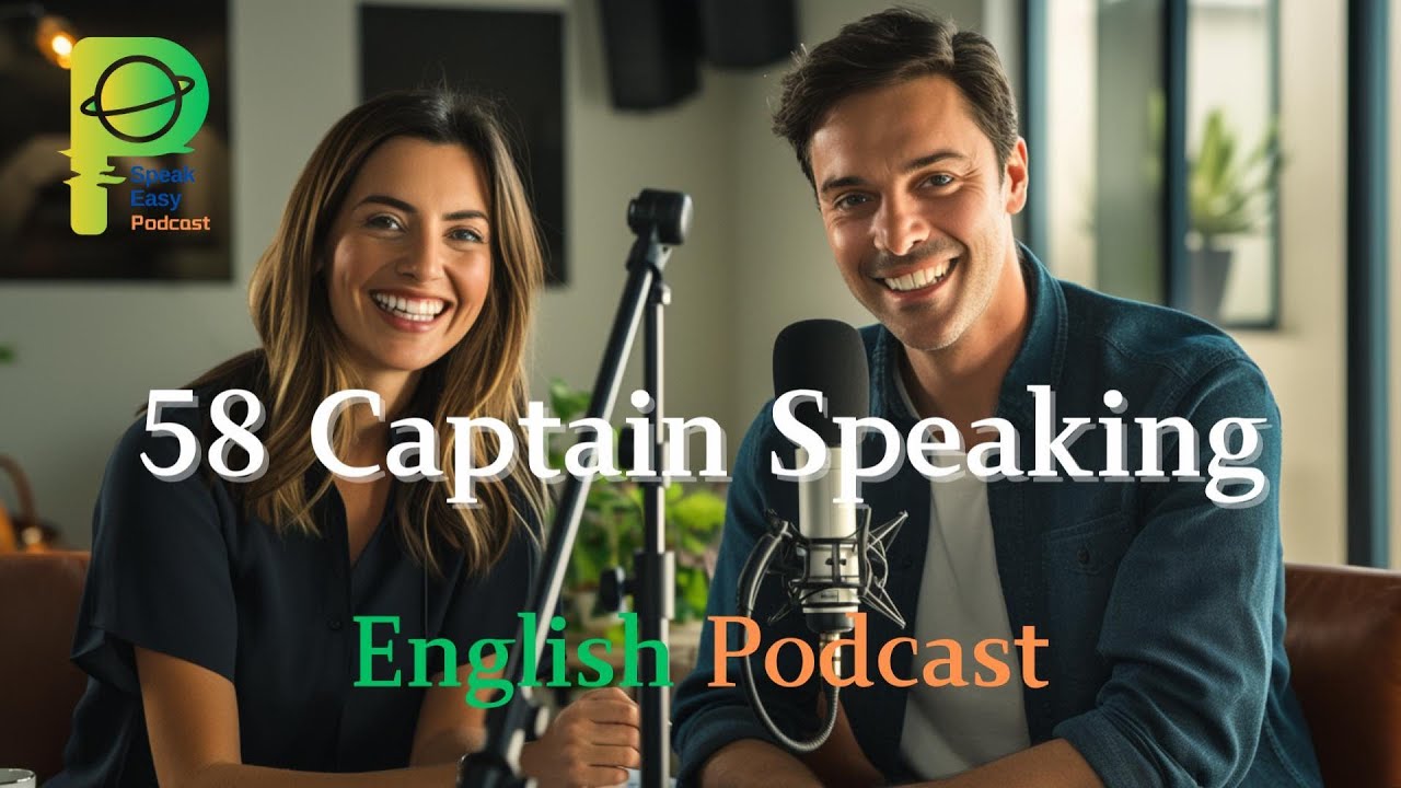 Captain Speaking | English Listening | Episode 58｜ Learning English ...