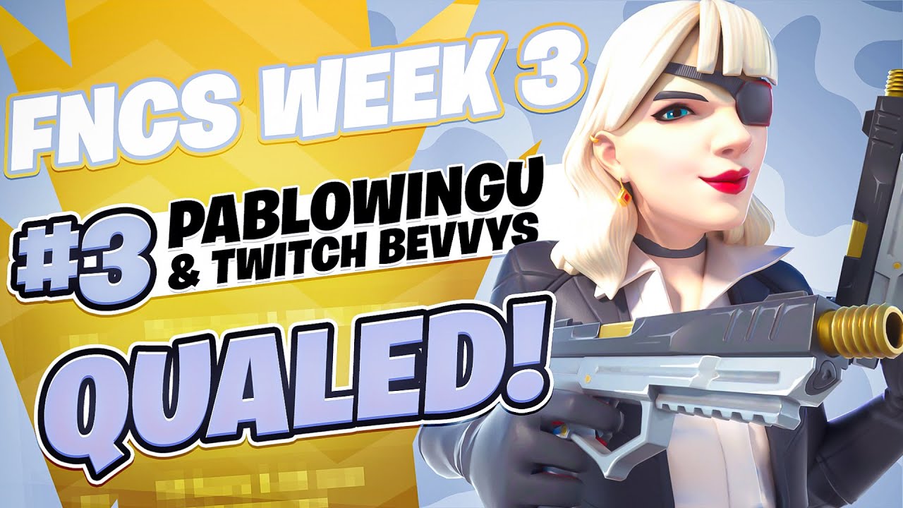 3RD FNCS OPENS 🏆 w/Bevvys | PabloWingu - YouTube