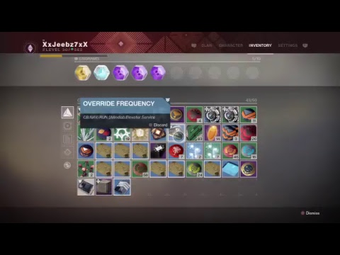 Override Frequency mindlab elevator service Destiny 2