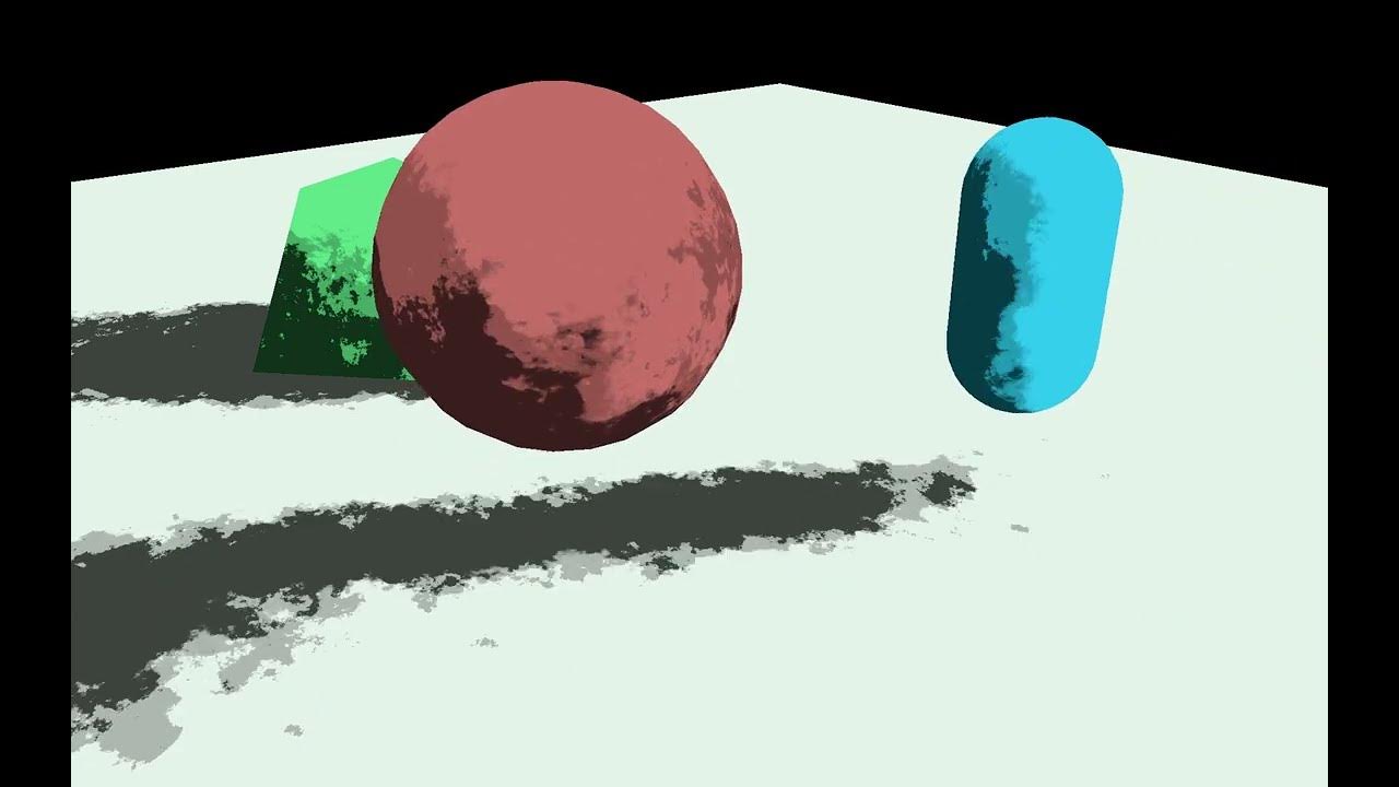 Stylized shadows on Godot 4.1 - YouTube