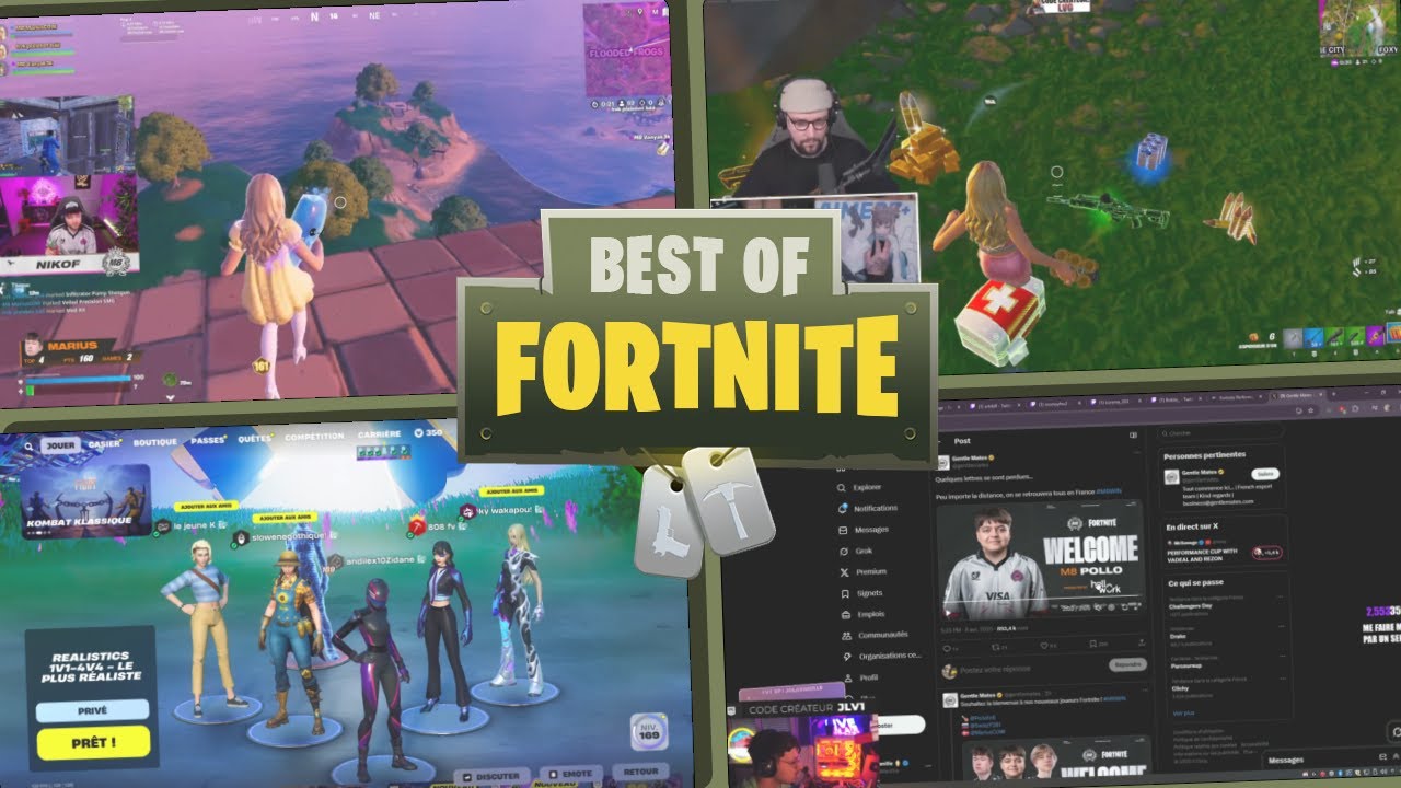 Nikof | Marius... - Best Of Fortnite FR #30 - YouTube