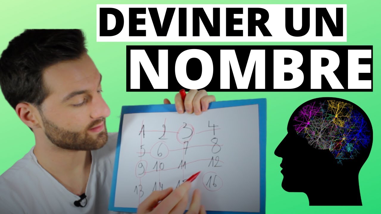 DEVINER UN NOMBRE - TOUR DE MENTALISME EXPLIQUÉ - YouTube