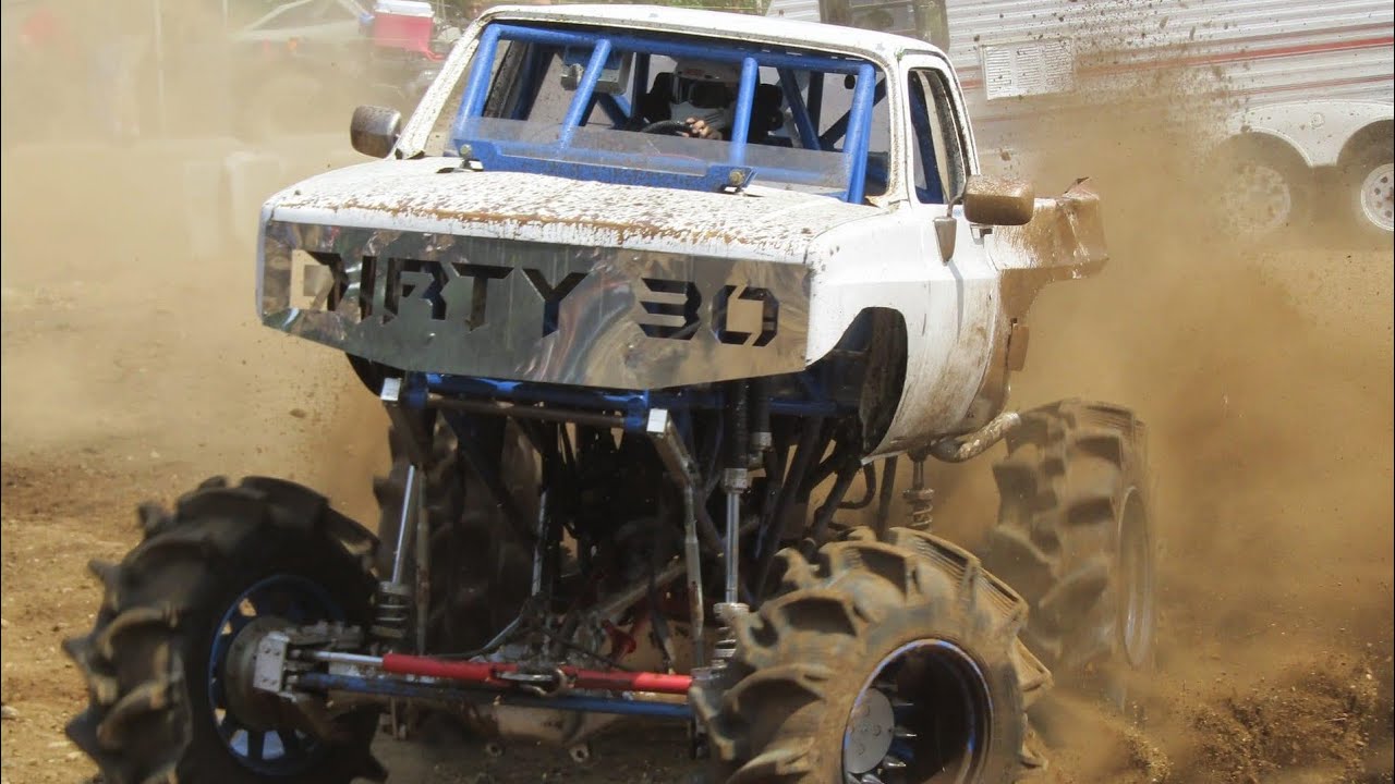 MEGA TRUCK OBSTACLE COURSE RACING AT 4X4 PROVING GROUNDS!!! - YouTube