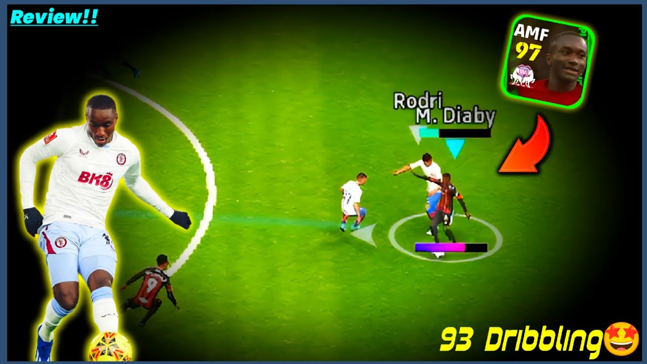🤩AMF MOUSSA DIABY Gameplay Review!!🔥 With Insane Shooting Power⚡☠️ Best ...