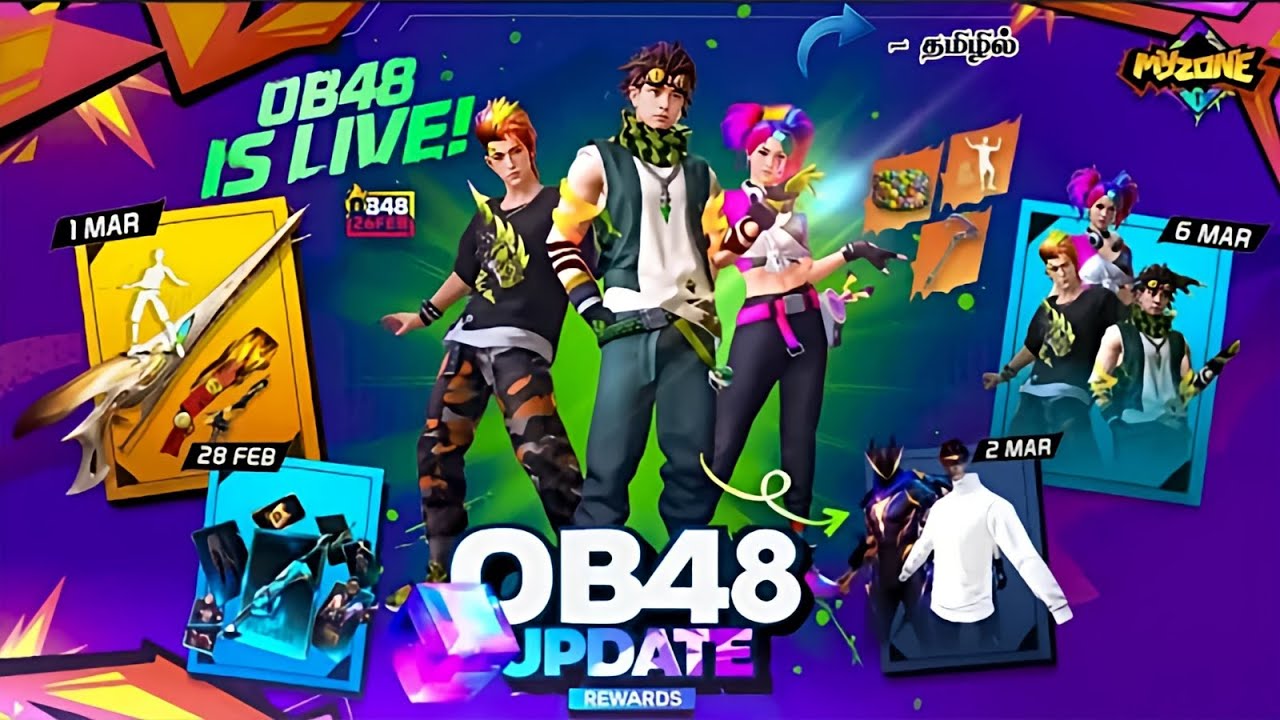 😍OB48 ALL FIRST LOOK COLLECTION ITEMS |🥵😳 OB48 ALL BUNDLE,WEAPON l 💀 ...