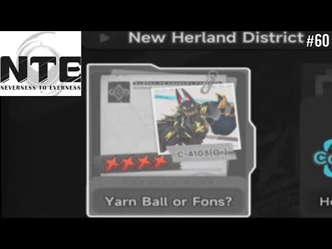 Neverness to Everness Yarn Ball or Fons Anomaly Commission Walkthrough