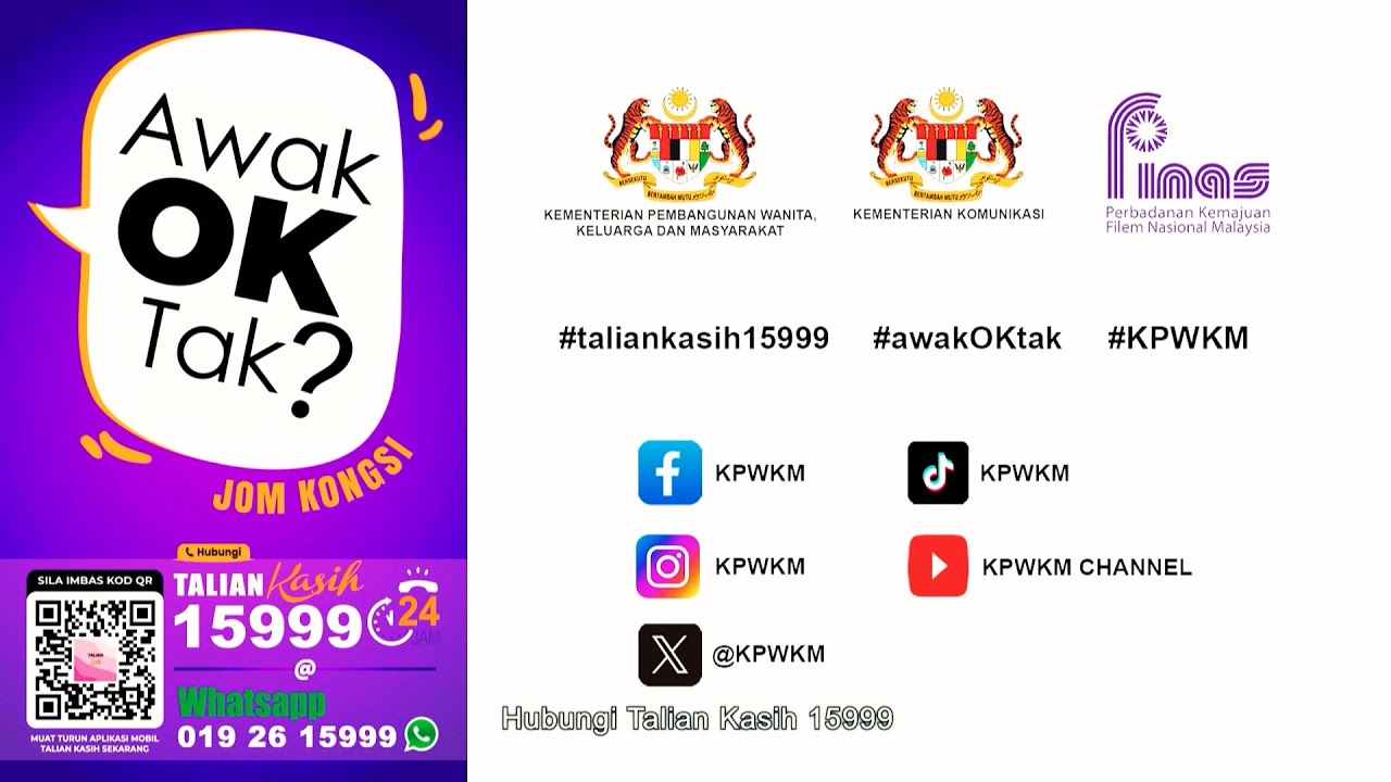 Iklan PSA AWAK OK TAK? - KPWKM-MINOCOM-FINAS (2025) - YouTube