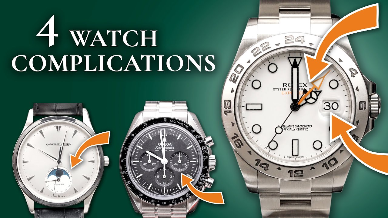 4 Watch Complications You Need to Know (Plus a Bonus!) - YouTube