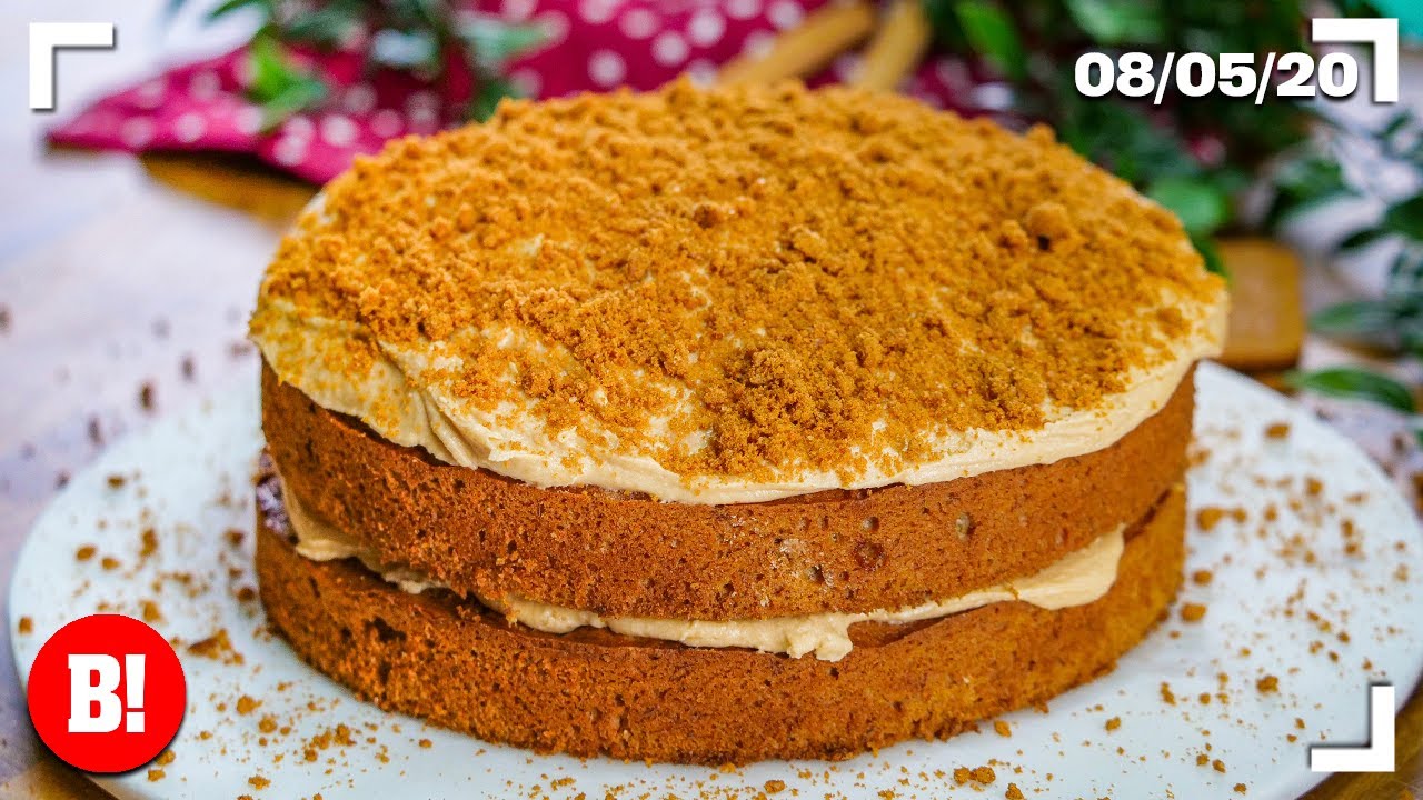 We Made a CAKE out of BISCOFF - BOSH! LIVE - YouTube