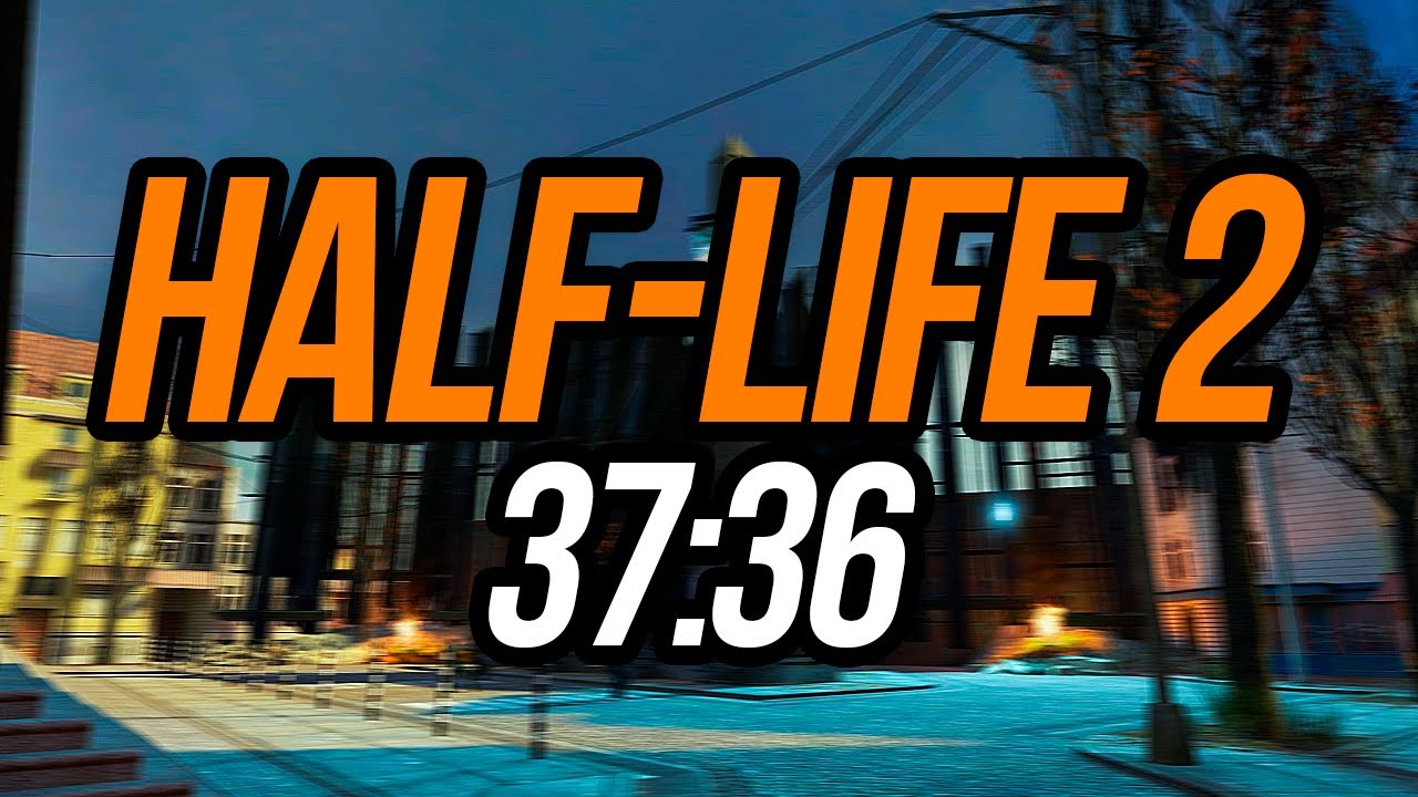 Half Life 2 in 37:36 (Top 22) HL1 Movement Fun% - YouTube