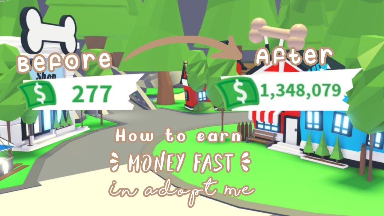 How to earn money fast in Adopt Me 2024!! - YouTube