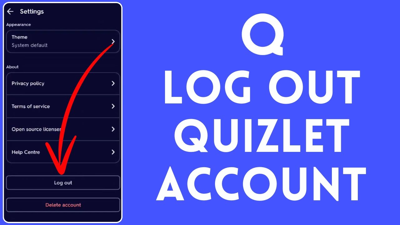 How to Logout Quizlet Account 2024 | Sign Out Quizlet Account - YouTube