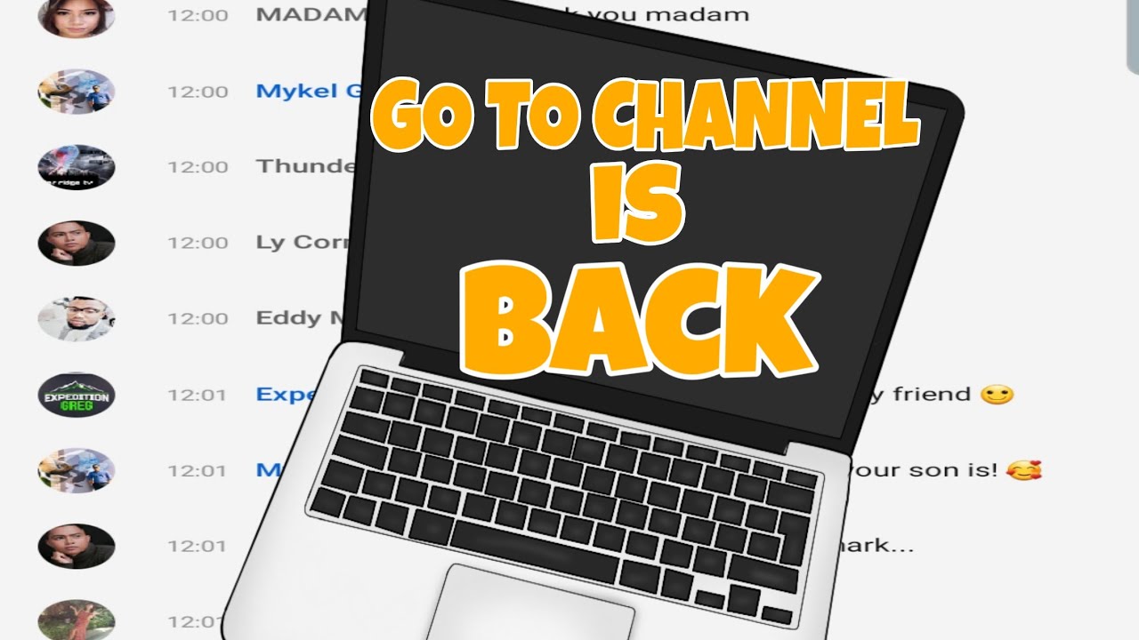 PAANO IBALIK ANG GO TO CHANNEL ON LIVE STREAMING I HOW TO GET BACK THE ...