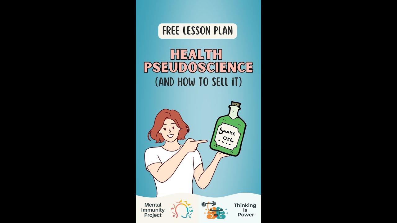 Lesson Plan/Activity Intro: How to Sell Health Pseudoscience - YouTube