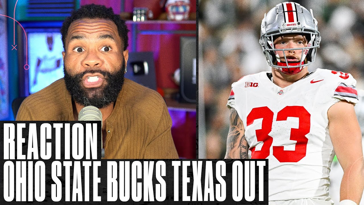 REACTION: Ohio State BACKED DOWN Texas to win Cotton Bowl and play ...